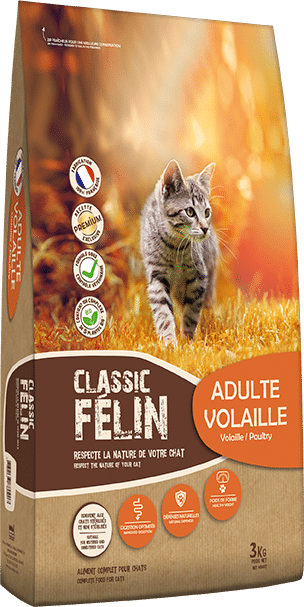 CLASSIC FELIN - ADULTE VOLAILLE